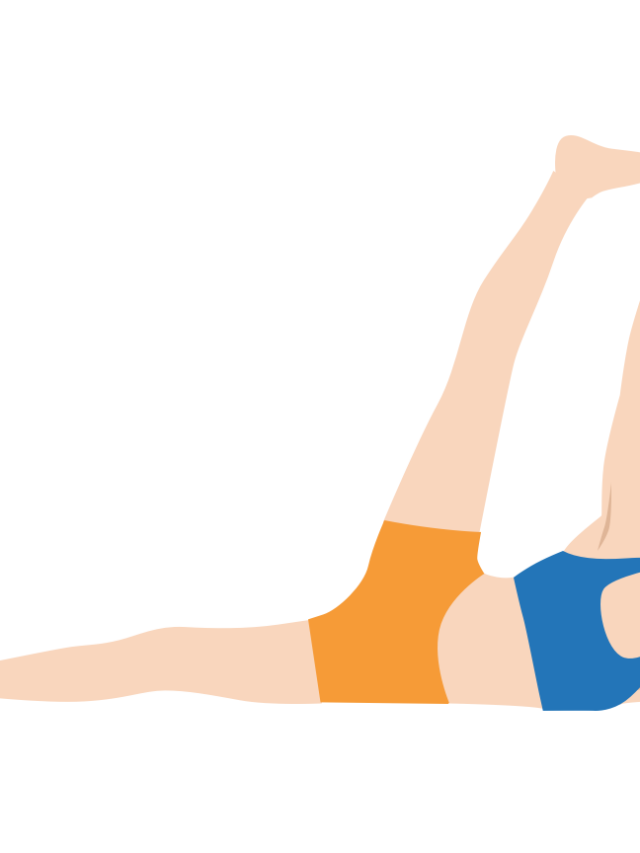 Anantasana (Side-reclining Leg Lift, Sleeping Vishnu Pose) - Gym Geek