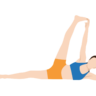 Anantasana (Side-reclining Leg Lift, Sleeping Vishnu Pose) - Gym Geek