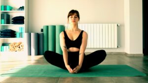 Bound Angle Pose (Baddha Konasana, Cobbler's Pose) - Gym Geek