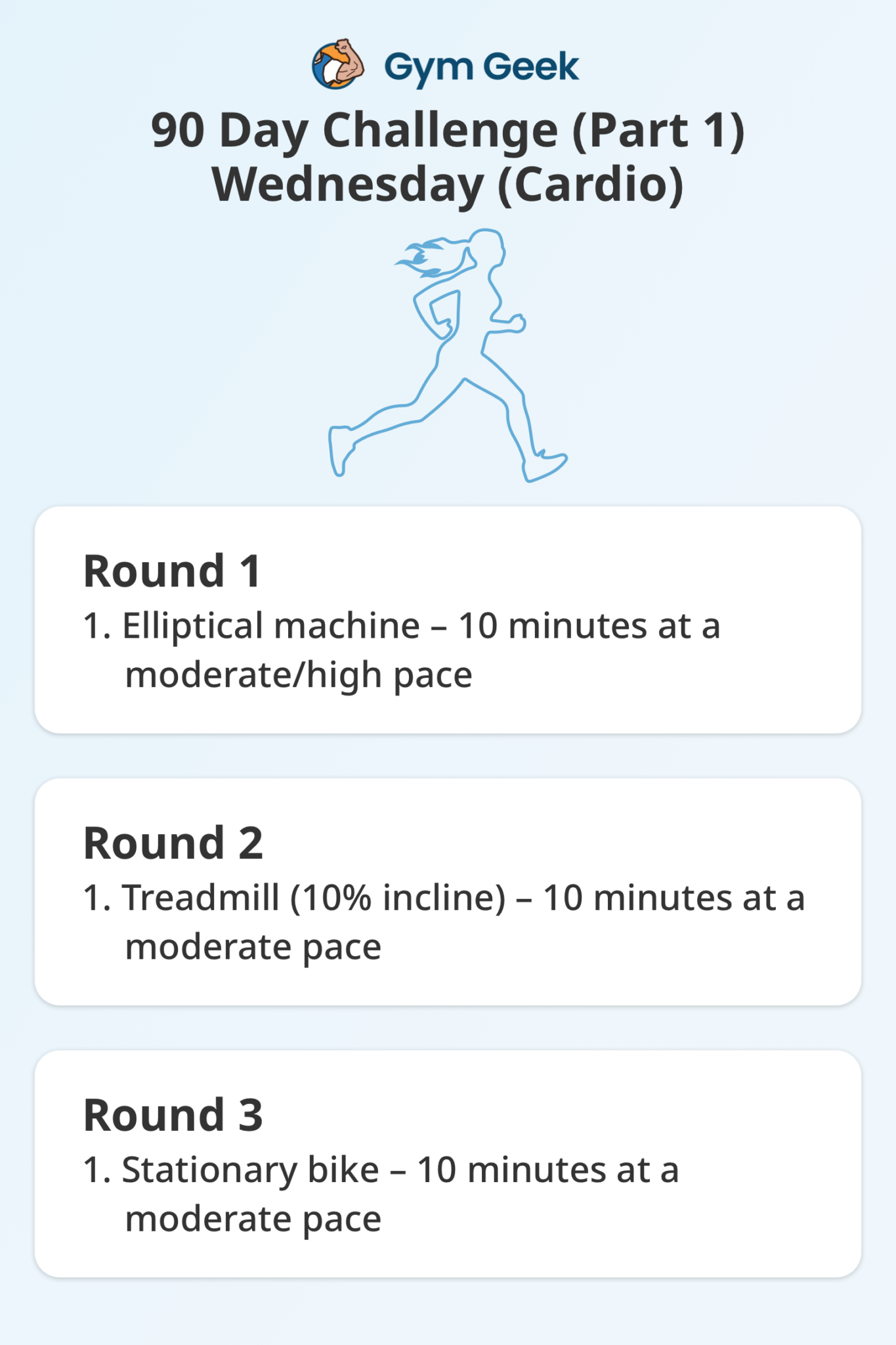 90 Day Workout Plan - Beach Body Challenge - Gym Geek