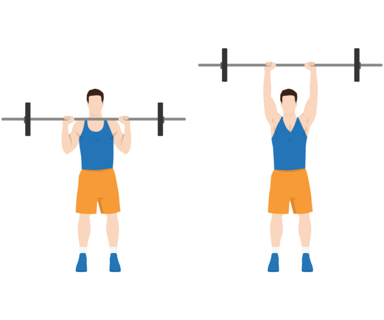 How to Do a Shoulder Press (5 Variations) - Illustrated Guide - Gym Geek