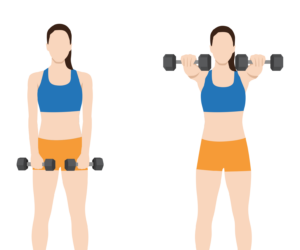 How to Do a Front Raise - 10 Variations - Illustrated Guide - Gym Geek