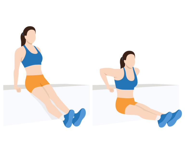 8 Tricep Dip Variations - How to Do a Tricep Dip - Illustrated Guide ...