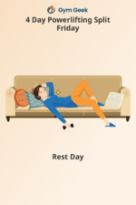 4 Day Powerlifting Program - Bench, Deadlift and Squat Routine - Gym Geek